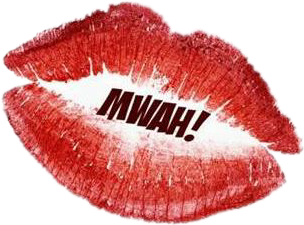 Kiss clipart mwah, Kiss mwah Transparent FREE for download on ...