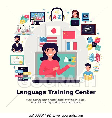 Language clipart language center, Language language center Transparent ...