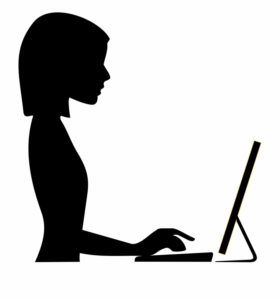 Laptop clipart computer worker, Laptop computer worker Transparent FREE ...