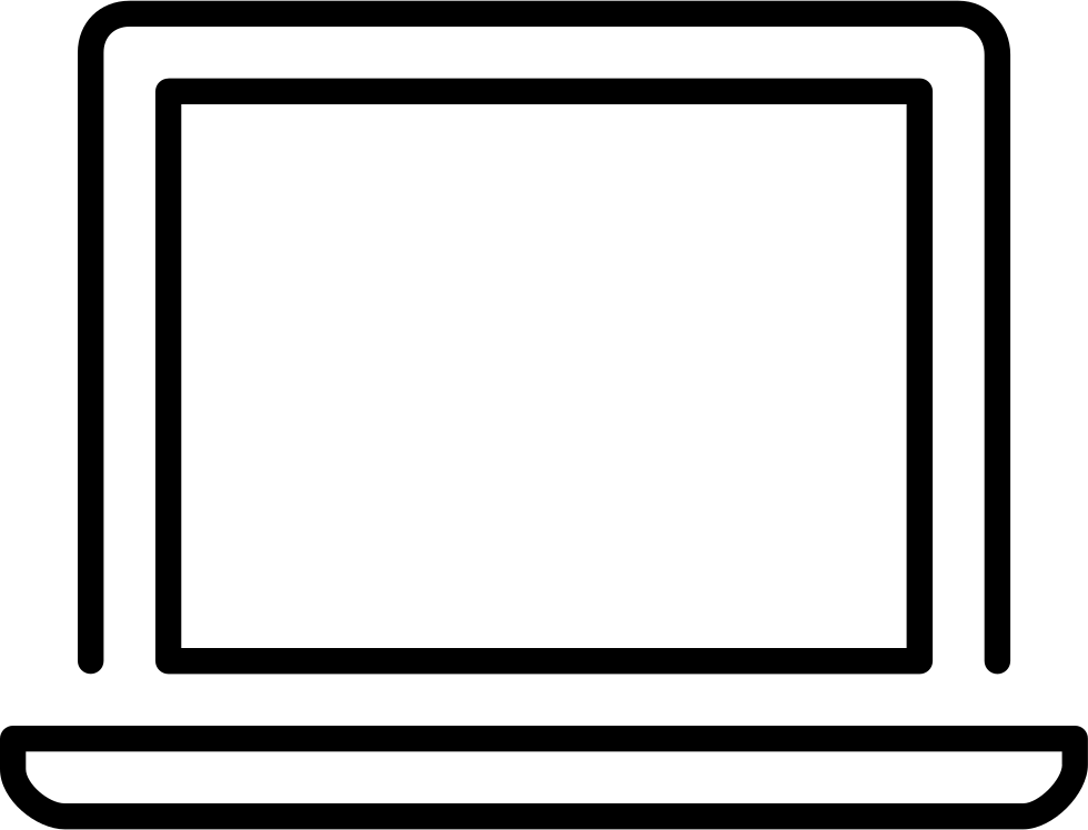 Laptop clipart rectangle object, Laptop rectangle object Transparent ...