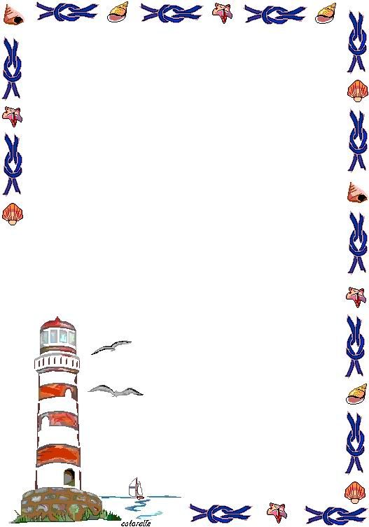 Lighthouse clipart border, Lighthouse border Transparent FREE for ...