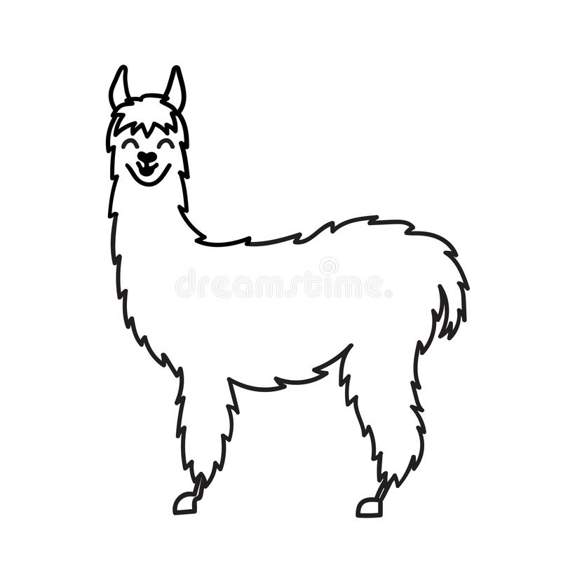 Llama clipart black and white, Picture #2922897 llama clipart black and ...