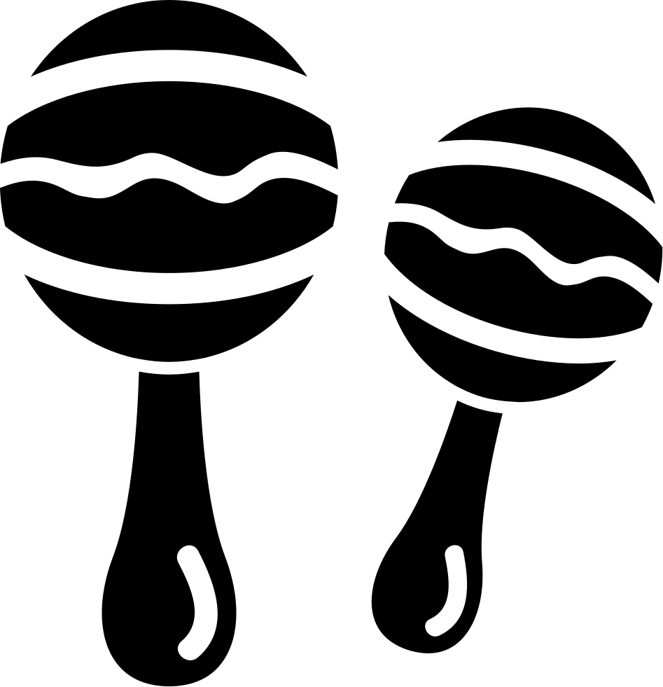 Maracas clipart svg, Maracas svg Transparent FREE for download on ...