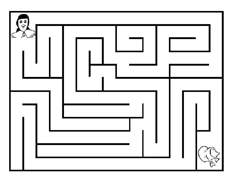 Maze clipart eazy, Maze eazy Transparent FREE for download on ...