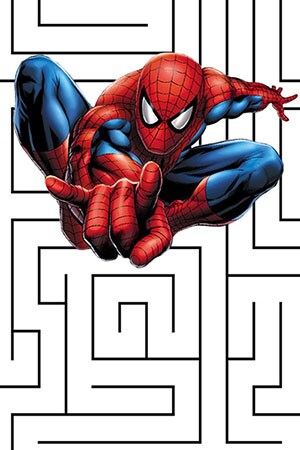 Maze clipart spiderman, Picture #2951649 maze clipart spiderman