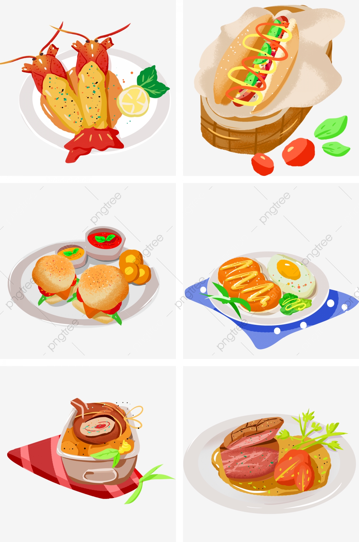 Meal clipart western food, Meal western food Transparent FREE for ...