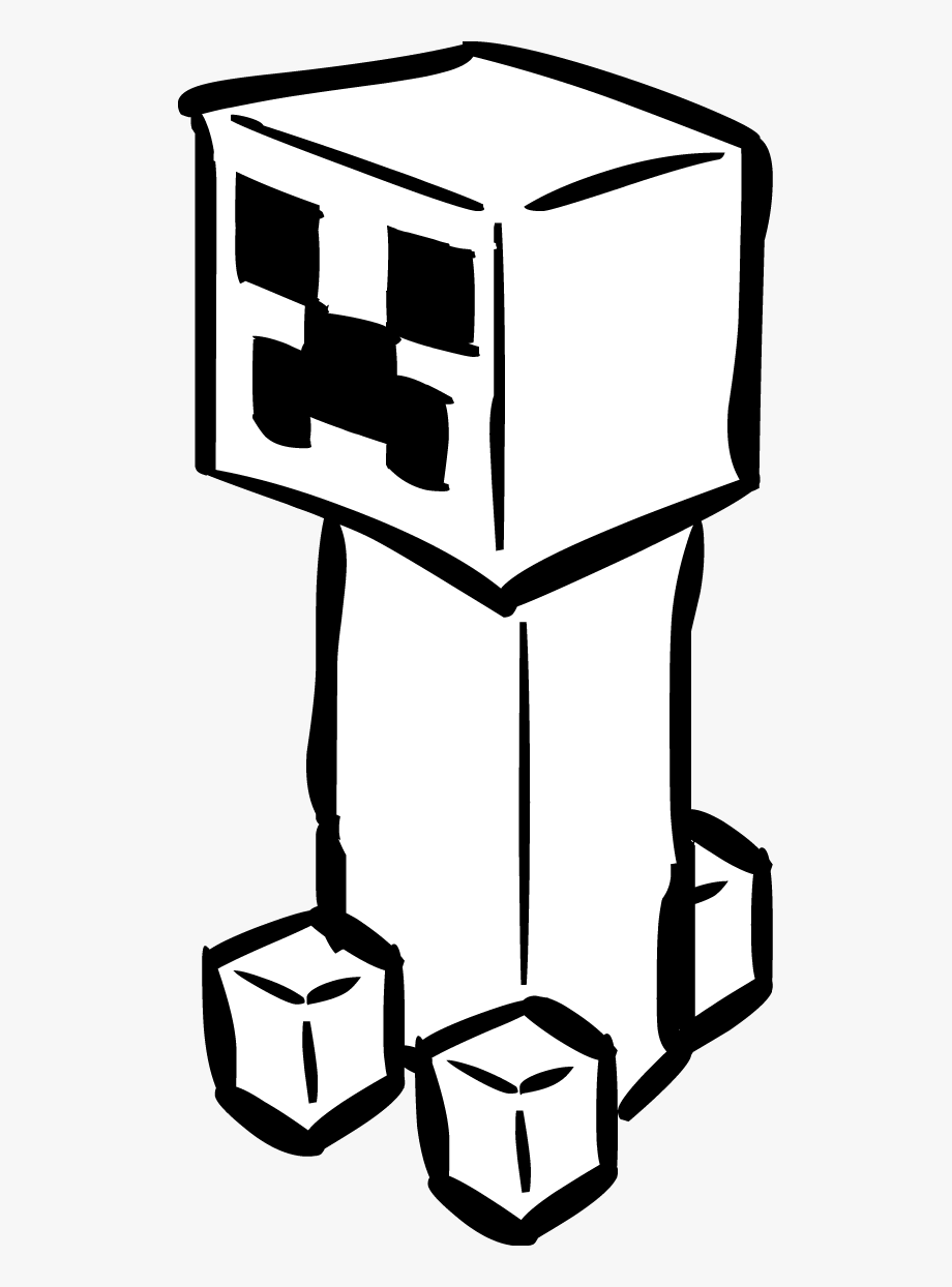Minecraft clipart black and white, Picture #2968828 minecraft clipart ...