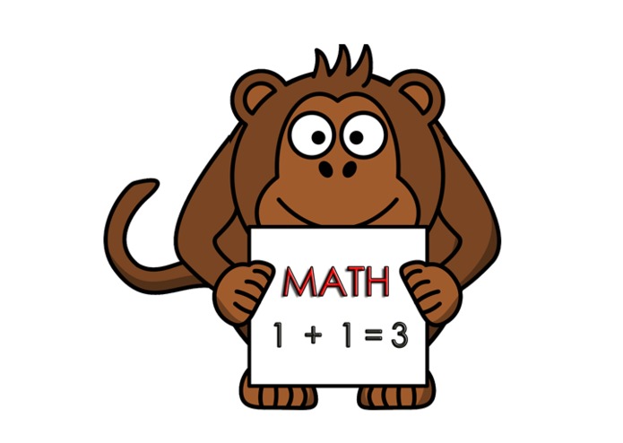Monkeys clipart math, Monkeys math Transparent FREE for download on ...