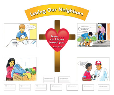 Neighborhood clipart love your neighbor, Neighborhood love your ...