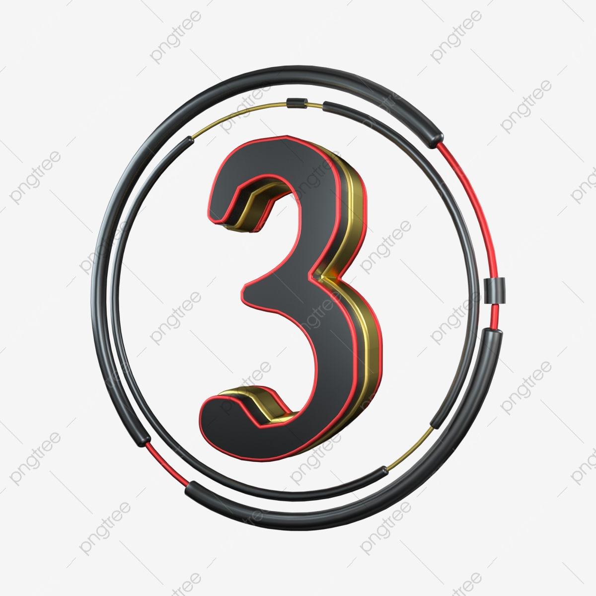 Number 3 clipart cool, Number 3 cool Transparent FREE for download on ...