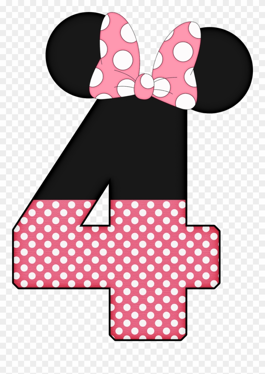 Number 4 clipart minnie mouse, Picture #3017677 number 4 clipart minnie ...