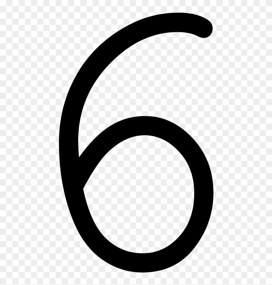 Number 6 clipart transparent background, Number 6 transparent ...