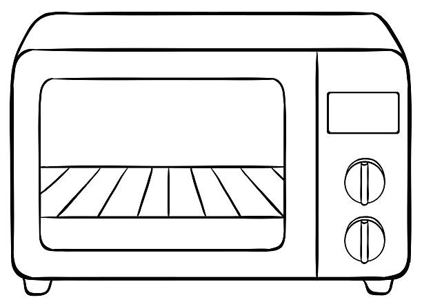 Oven clipart outline, Oven outline Transparent FREE for download on ...
