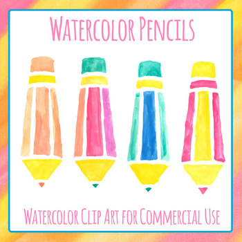 Pencils clipart watercolor, Pencils watercolor Transparent FREE for ...