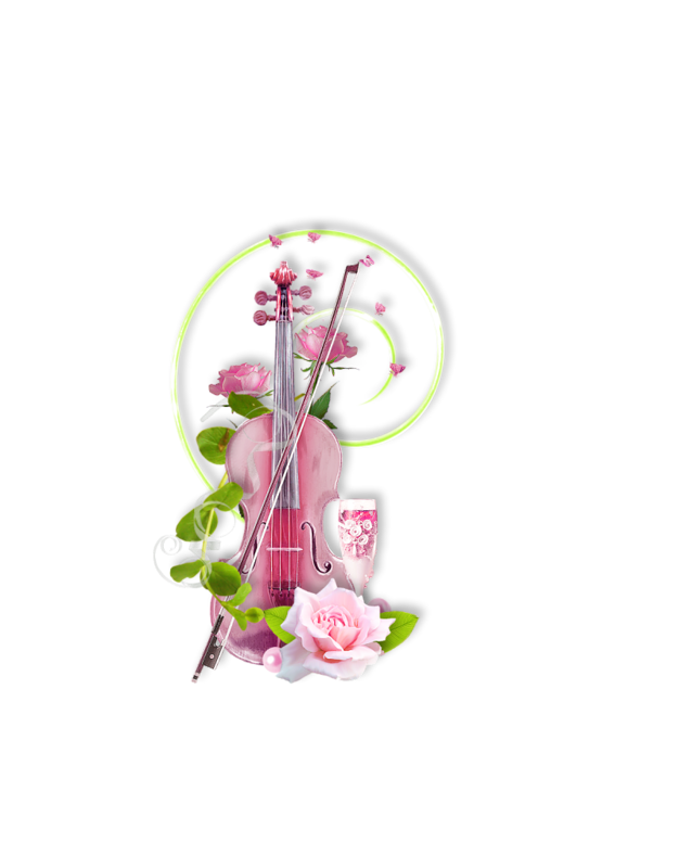 Pink clipart violin, Pink violin Transparent FREE for download on ...