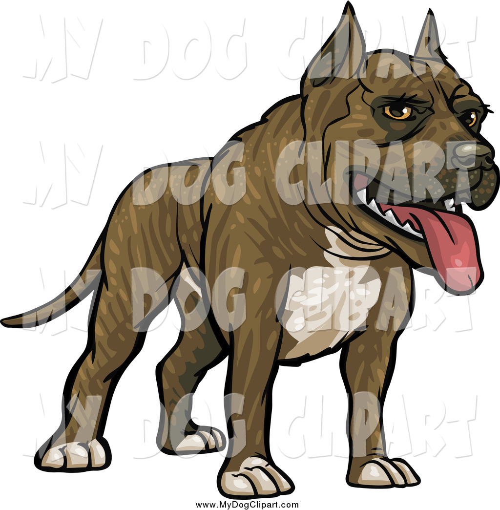 Pitbull clipart brindle pitbull, Pitbull brindle pitbull Transparent ...