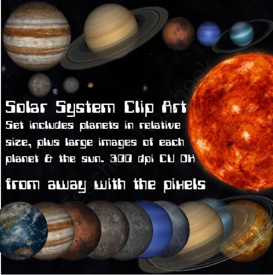 Planets clipart realistic, Picture #3092185 planets clipart realistic