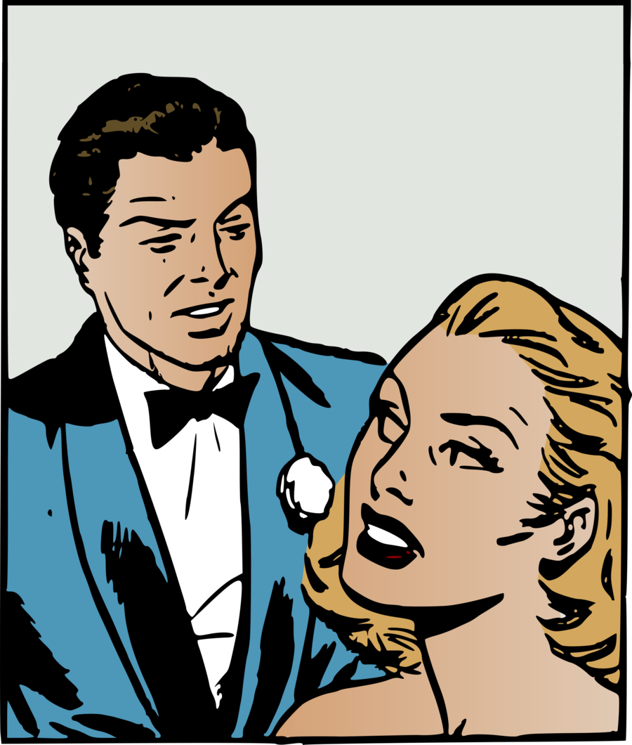 Retro clipart couple, Picture #3127800 retro clipart couple