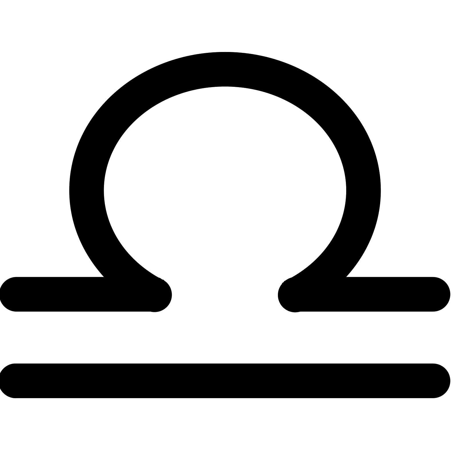 Libra Scale Symbol Tattoo