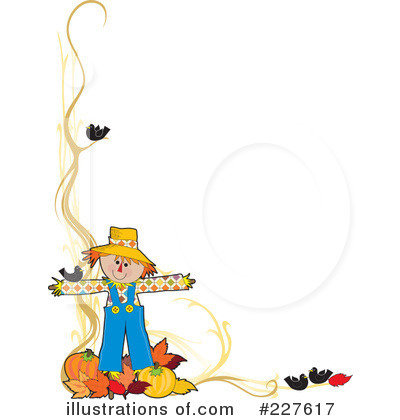Scarecrow clipart border, Scarecrow border Transparent FREE for ...
