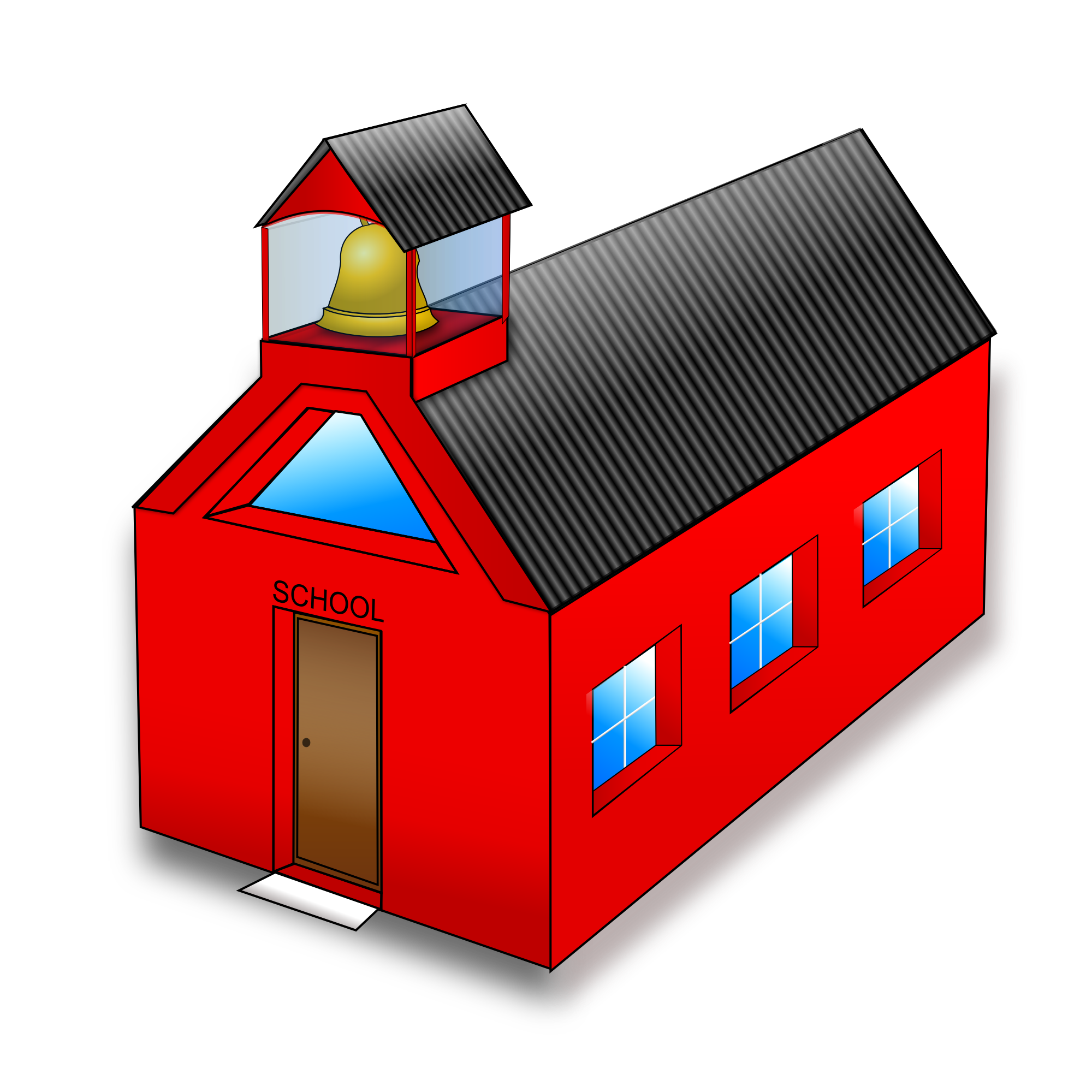Schoolhouse clipart cartoon, Schoolhouse cartoon Transparent FREE for ...