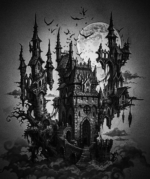 Spooky clipart gothic castle, Picture #3169521 spooky clipart gothic castle