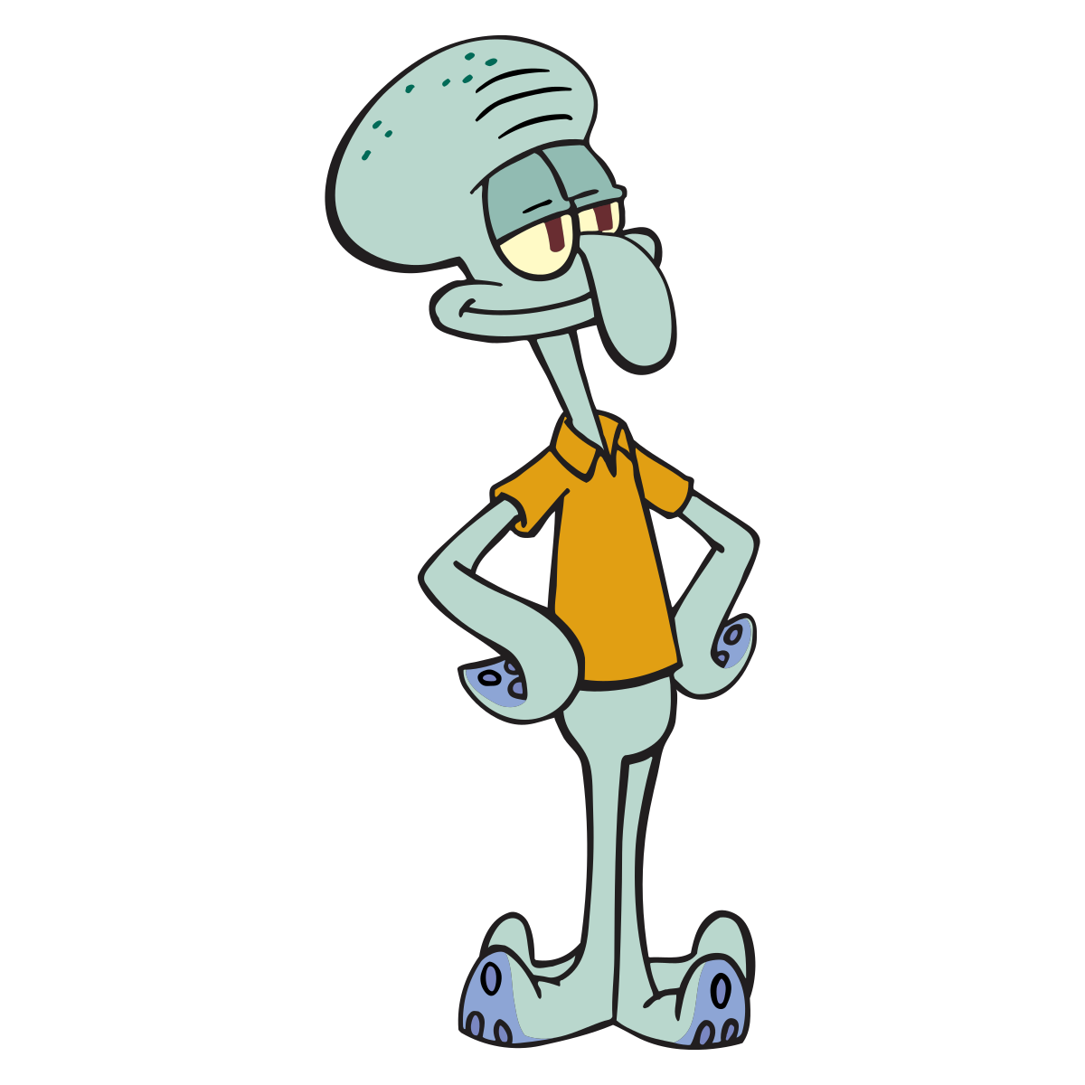 Squid clipart squidward, Squid squidward Transparent FREE for download ...