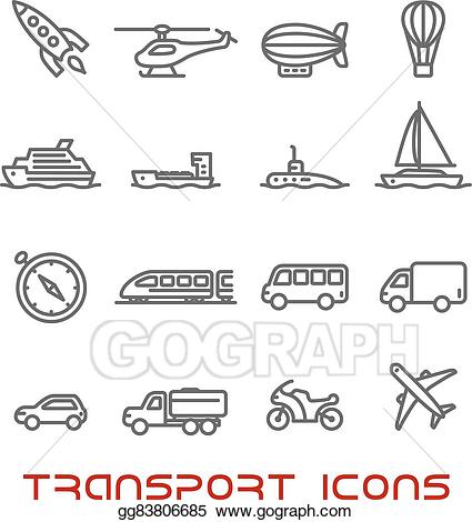 Transportation clipart line car, Picture #3207919 transportation ...